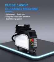 China 200W 300W Pulse Laser Cleaning Machine with JPT Laser Source for Automotive Parts Stainless Steel Aluminum Wood Paint for sale