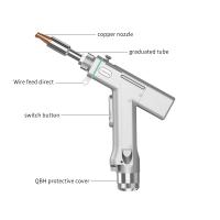 China 1500w 2000w Soldering Cutting Fiber Laser Equipment Weld Handheld Laser Welding Gun Head for sale