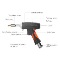 China 1500w 2000w Soldering Cutting Fiber Laser Equipment Weld Handheld Laser Welding Gun Head for sale