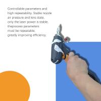 China 1500w 2000w Soldering Cutting Fiber Laser Equipment Weld Handheld Laser Welding Gun Head for sale