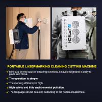 China 3-in-1 Backpack Laser Cleaning Machine 100W Portable for Rust Paint Graffiti Removal for sale