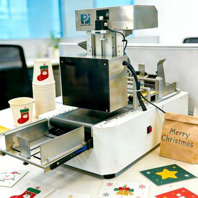 China Mini Single Pass Inkjet Printer Desktop A3 A4 Digital Printing Machine for Paper Bag Cardboard Box and Cup for sale