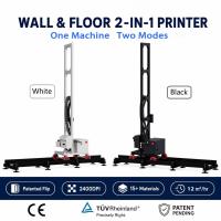 China UV Wall and Floor 2 in 1 Vertical Mural Printing Machine High Definition Indoor Outdoor Inkjet Printer for sale