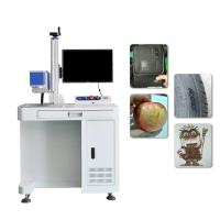 China JPT MOPA Fiber Laser Marking Machine for High Speed & Deep Metal Engraving for sale