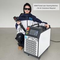 China 500W Fiber Laser Cleaning Machine  No Air Compressor , Portable Rust & Paint Remover for Wood , Metal , Aluminum , Stainless Steel for sale