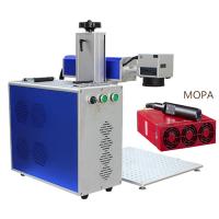 China JPT MOPA Laser Marker 20W to 100W with Auto Focus 2.5D 3D Engraving Function for Jewelry and Metals for sale