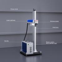 China Portable 60W Laser Marking Machine Metal Engraving Equipment for Zippo Lighters Jewelry Deep Metal Etching for sale
