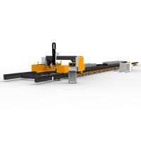 China Five-axis  square Tubes Angle Steel Channel Steel H-beams and Irregular Tubes Large Size Laser Cutting Machine for sale