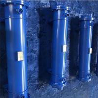 China Lubrication Split Tube Lube Oil Cooler Heat Exchanger 25KW for sale