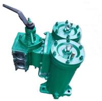 China Lubricating Double Cylinder Copper Mesh Fuel Oil Strainer SPL-50X 65X 118 for sale