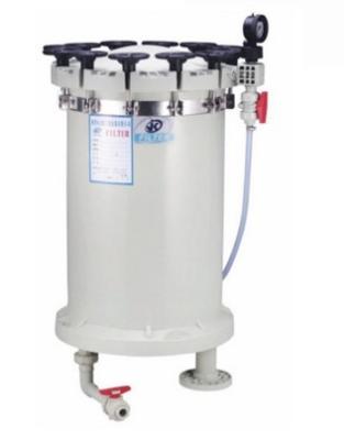 China Diaphragm Type FRPP PVDF Waste Oil Fuel Suction Strainer for sale