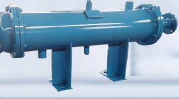 China BR Tube Lube Oil Cooler Temperature Control Tubular Cooler 20KW for sale