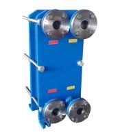 China 40M3/H Plate Type Lube Oil Cooler Hydraulic Water Cooler 0.6MPa for sale