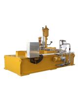 China 50mm XYZ Type Circulating Lubrication System Lubrication Oil Station 5.5KW for sale