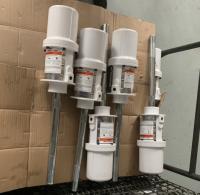 China Compressed Air 0.7Mpa Pneumatic High Pressure Grease Pump 800*160*160MM for sale