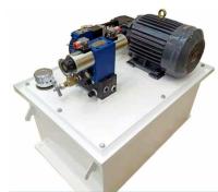 China 1.5KW Explosion Proof Hydraulic Lubrication Systems With YB1 Oil Pump for sale