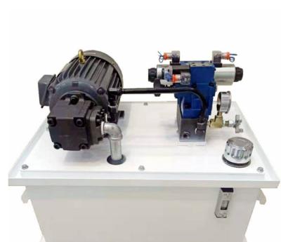 China 1.5KW Explosion Proof Hydraulic Lubrication Systems With YB1 Oil Pump for sale
