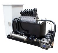 China Complete Hydraulic System 20MPa Water Glycol CNC Lathe Hydraulic Station for sale