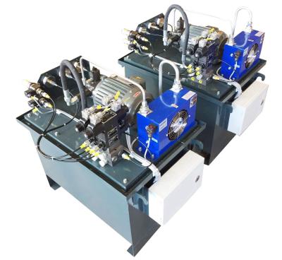 China 25L/Min Electric Heating 6x4 KW Thin Oil Lubrication Station 0.4 MPa for sale