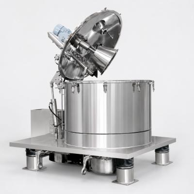 China Scraper Bottom Discharge Centrifuge for Coarse Crystal Dewatering for sale