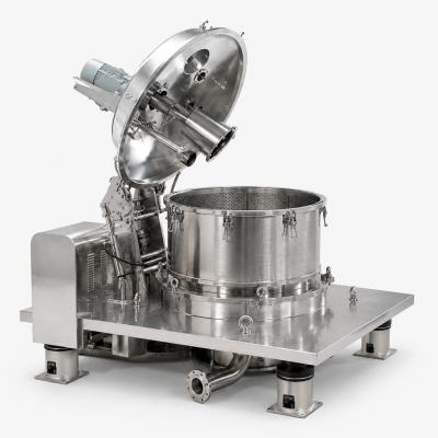 China Chemical Crystal Dewatering Scraper Bottom Discharge Centrifuge for sale