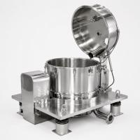 China Scraper Bottom Discharge Centrifuge for Boric Acid Crystal Dewatering for sale