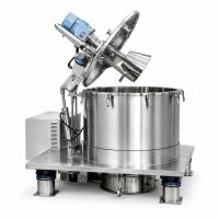 China Scraper Bottom Discharge Centrifuge for Sodium Sulfate Dewatering for sale