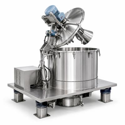 China Scraper Bottom Discharge Centrifuge for Chlor-Alkali Salt Sludge Separation for sale