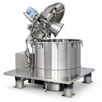 China Scraper Bottom Discharge Centrifuge for Sodium Sulfate Dewatering for sale