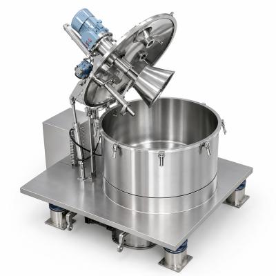 China Crystal Dewatering and Automatic Batch Separation Scraper Bottom Discharge Centrifuge for sale