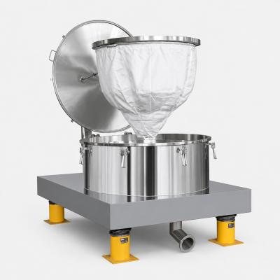 China Bag Lifting Centrifuge for Delicate Crystal Batch Recovery for sale