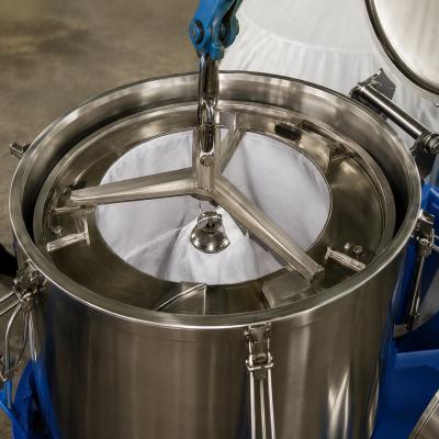 China Bag Lifting Centrifuge for High-Purity Flavor and Fragrance Intermediate Recovery for sale