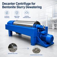 China Decanter Centrifuge for Bentonite Slurry Dewatering for sale