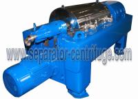 China Continuous Decanter Centrifuge For Industrial Waste Water Treatment for sale