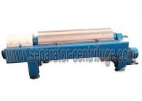 China Continuous Decanter Centrifuge For Industrial Waste Water Treatment for sale