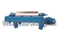 China High Speed Scroll Discharge Decanter Industrial Centrifuge Salt Chemical Titanium Centrifuge for sale