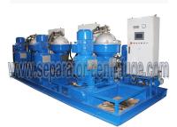 China Simple Automatic Skid Mounted Disc Bowl Centrifuge For Marine Fuel Oil Purifying for sale