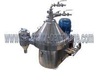 China 2 Phase Dairy Disc Bowl Centrifuge Continuous Self Cleaning Milk Clarify Separator for sale