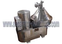 China 2 Phase Dairy Disc Bowl Centrifuge Continuous Self Cleaning Milk Clarify Separator for sale