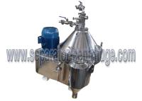 China 2 Phase Dairy Disc Bowl Centrifuge Continuous Self Cleaning Milk Clarify Separator for sale