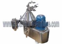 China Automatic Part Discharging 2 Phase Dairy / Milk Clarifying Disc Separator For Clarifying Milk for sale