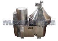 China Automatic Part Discharging 2 Phase Dairy / Milk Clarifying Disc Separator For Clarifying Milk for sale