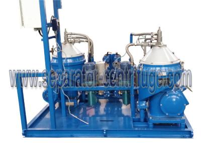 China 6000 LPH Self Cleaning Disc Stack Centrifuges of Diesel Oil Separator Unit for sale