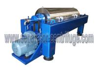 China High Efficiency Drilling Mud Decanter Centrifuge / Drilling Fluid Recycling Decanting Centrifuge With PLC Control for sale
