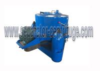 China PLC Control Manual Chemical Centrifuge , Plant Extraction Alcohol Solution Dewatering Centrifuge for sale