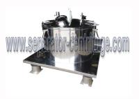 China PLC Control Manual Chemical Centrifuge , Plant Extraction Alcohol Solution Dewatering Centrifuge for sale