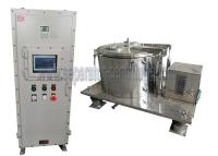 China Automatic CBD Oil Centrifuge With Jacket For Bitanical Oil Soak And Spin for sale
