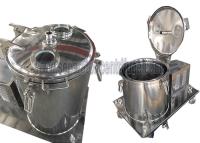 China Automatic CBD Oil Centrifuge With Jacket For Bitanical Oil Soak And Spin for sale