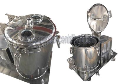 China Automatic CBD Oil Centrifuge With Jacket For Bitanical Oil Soak And Spin for sale