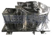 China PPTD Series Vertical Basket Centrifuge For Alcohol Extraction for sale